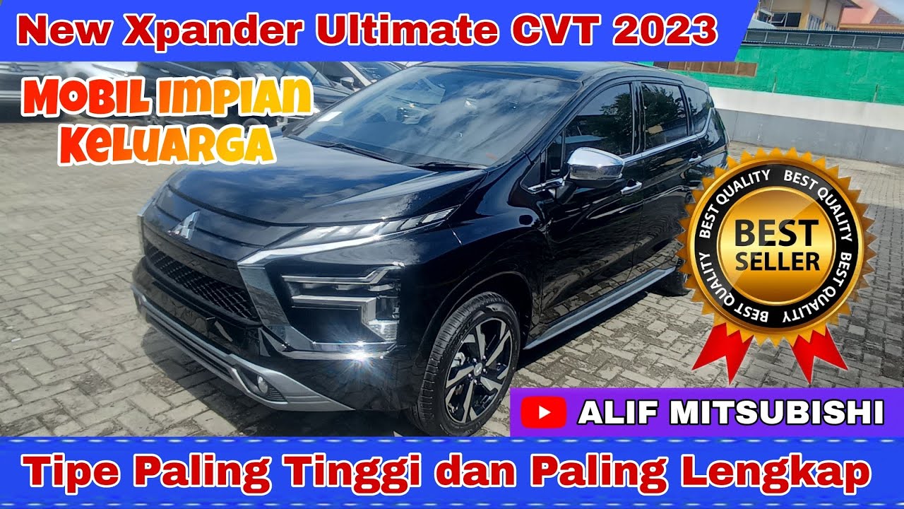 Review New Xpander Ultimate CVT 2023 Warna Hitam - YouTube
