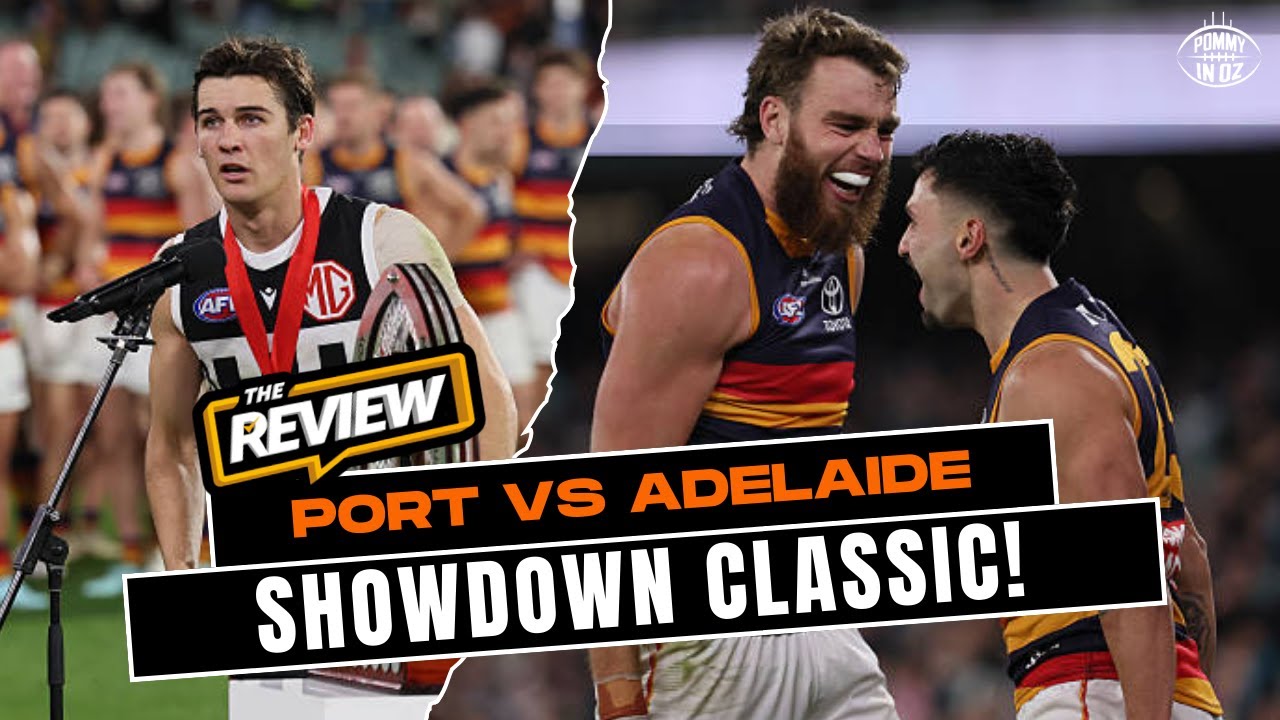 SHOWDOWN CLASSIC! Crows Hold Off Port in a THRILLER | Full Tactical ...