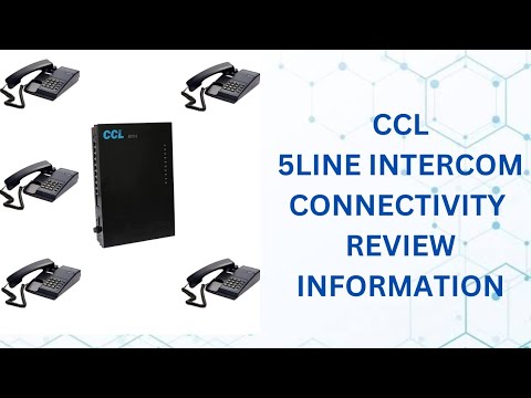 CCL Intercom /Copper Connections PVt. Ltd. /Unboxing 5 Line /Review ...