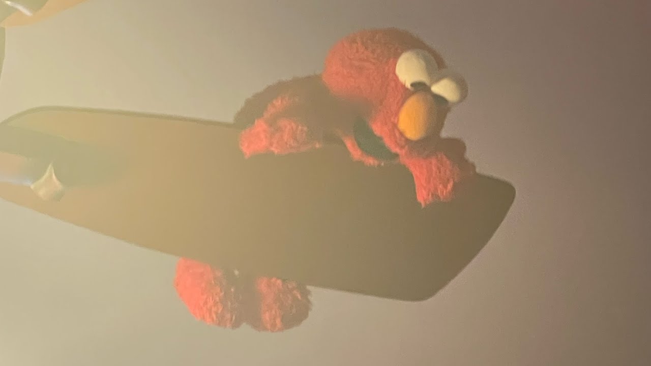 ELMO ON THE FAN!! - YouTube