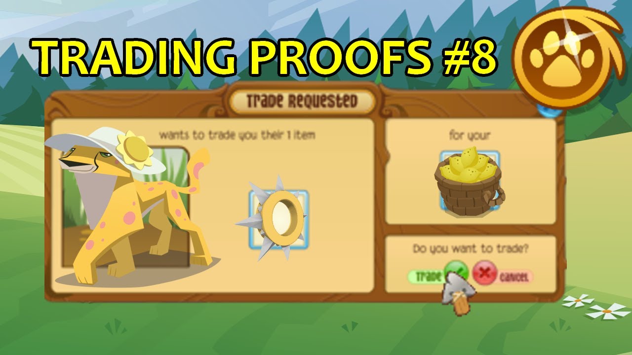 Animal Jam -Trading proofs #8 - Special thanks to Wuek - YouTube
