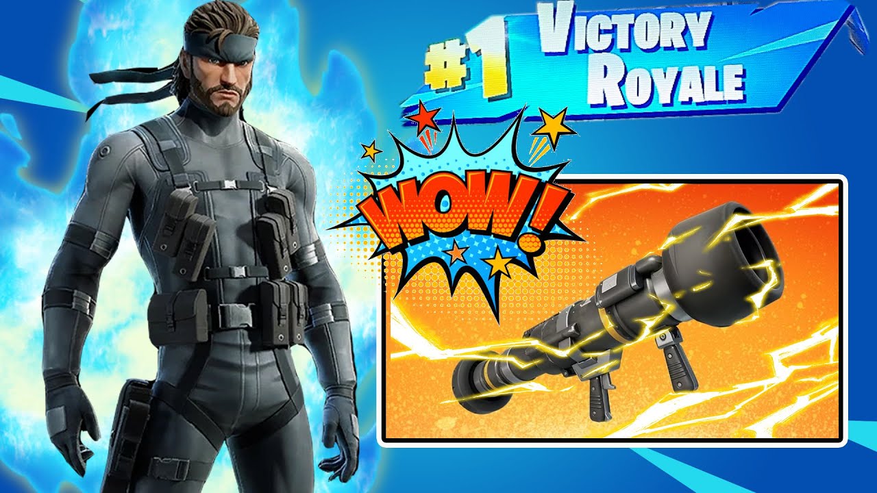 Anvil Rocket Launcher is FUN ! FORTNITE ZERO BUILD GAMEPLAY - YouTube