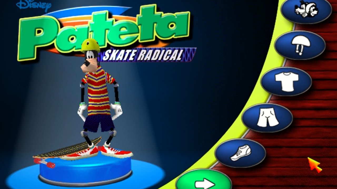 Pateta Skate Radical (Goofy) full game PC - YouTube