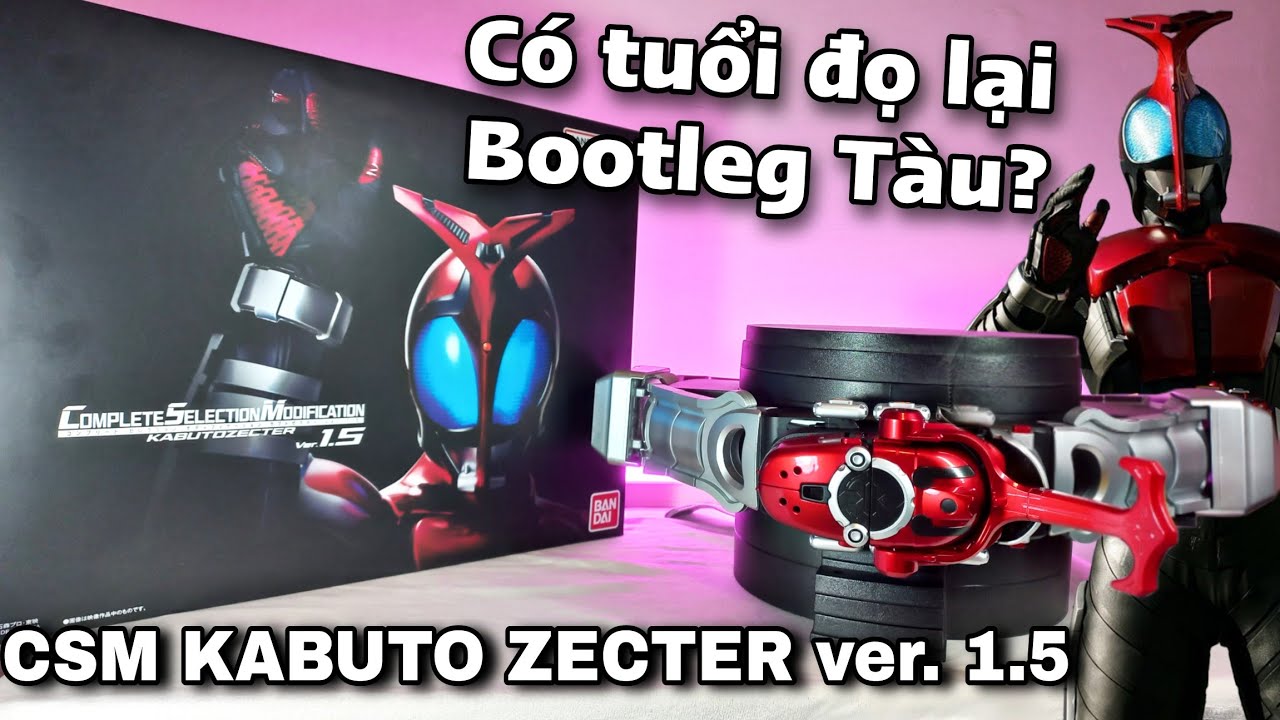 Review CSM Kabuto Zecter ver.1.5 : Thống Trị Thiên Đạo Hay Thua Bootleg ...