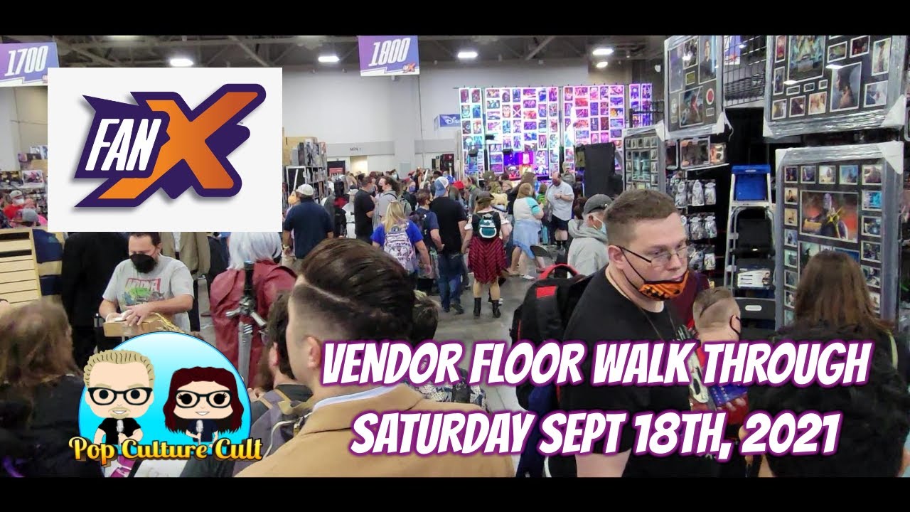 SATURDAY FANX SALT LAKE VENDOR FLOOR WALKTHROUGH - YouTube