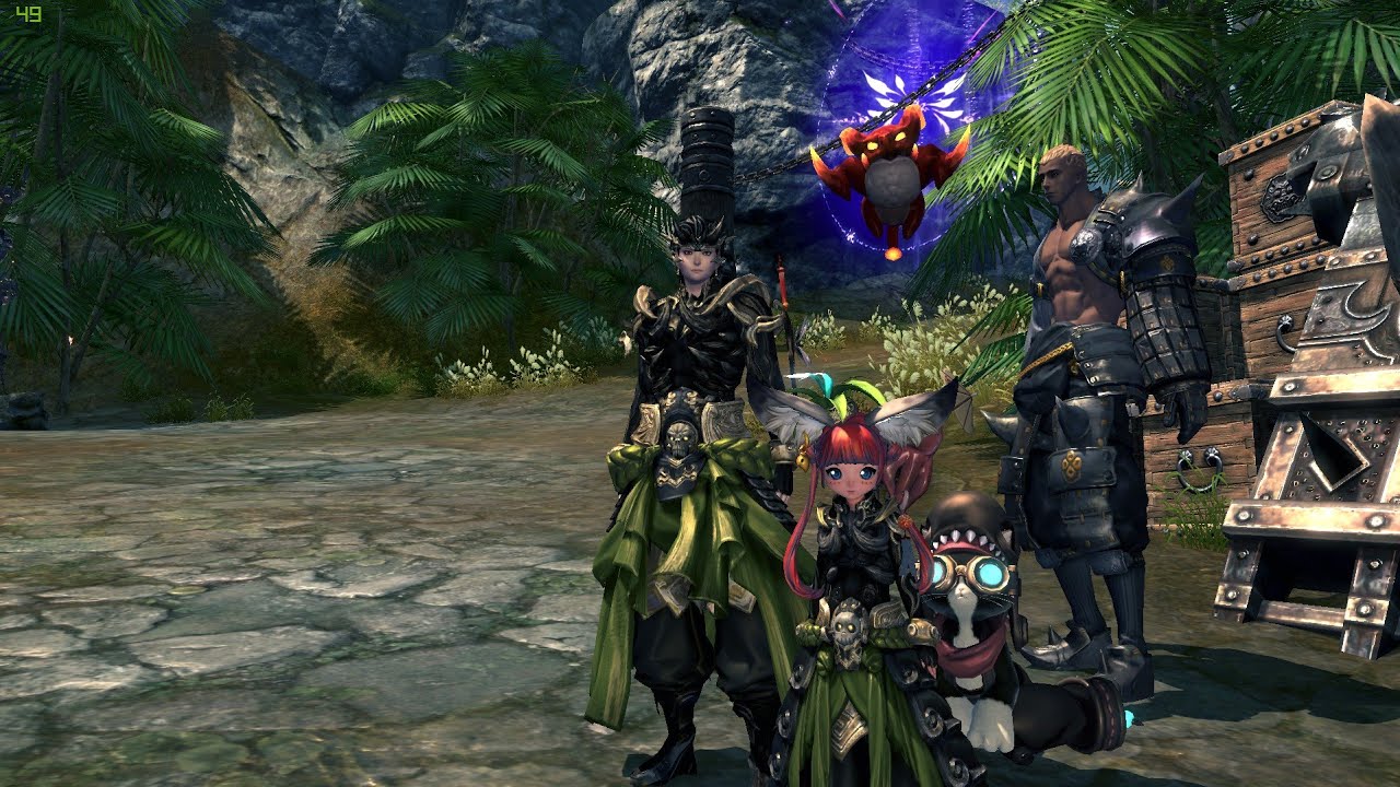 [Blade & Soul] Naryu Labyrinth 1st Boss : Minou - YouTube