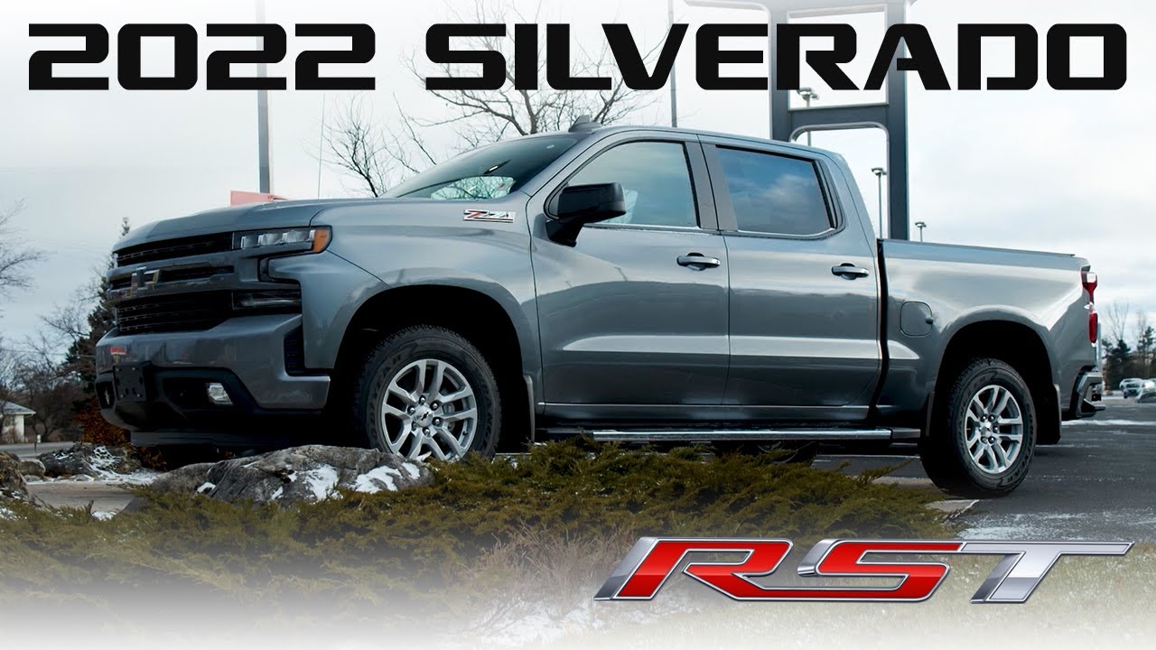 All New 2022 Silverado RST! - YouTube