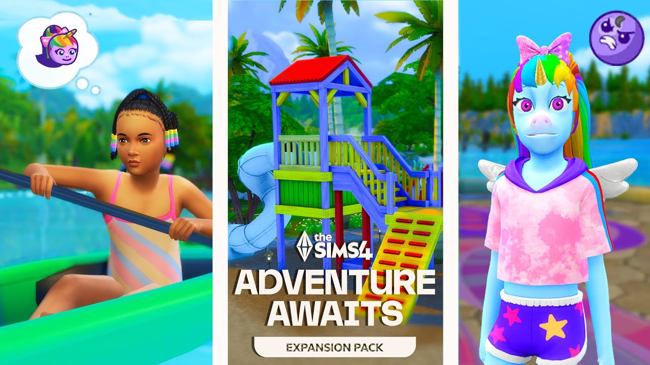 SUMMER CAMPS, IMAGINARY FRIENDS, AND MUCH MORE ⭐ THE SIMS 4 ADVENTURE ...