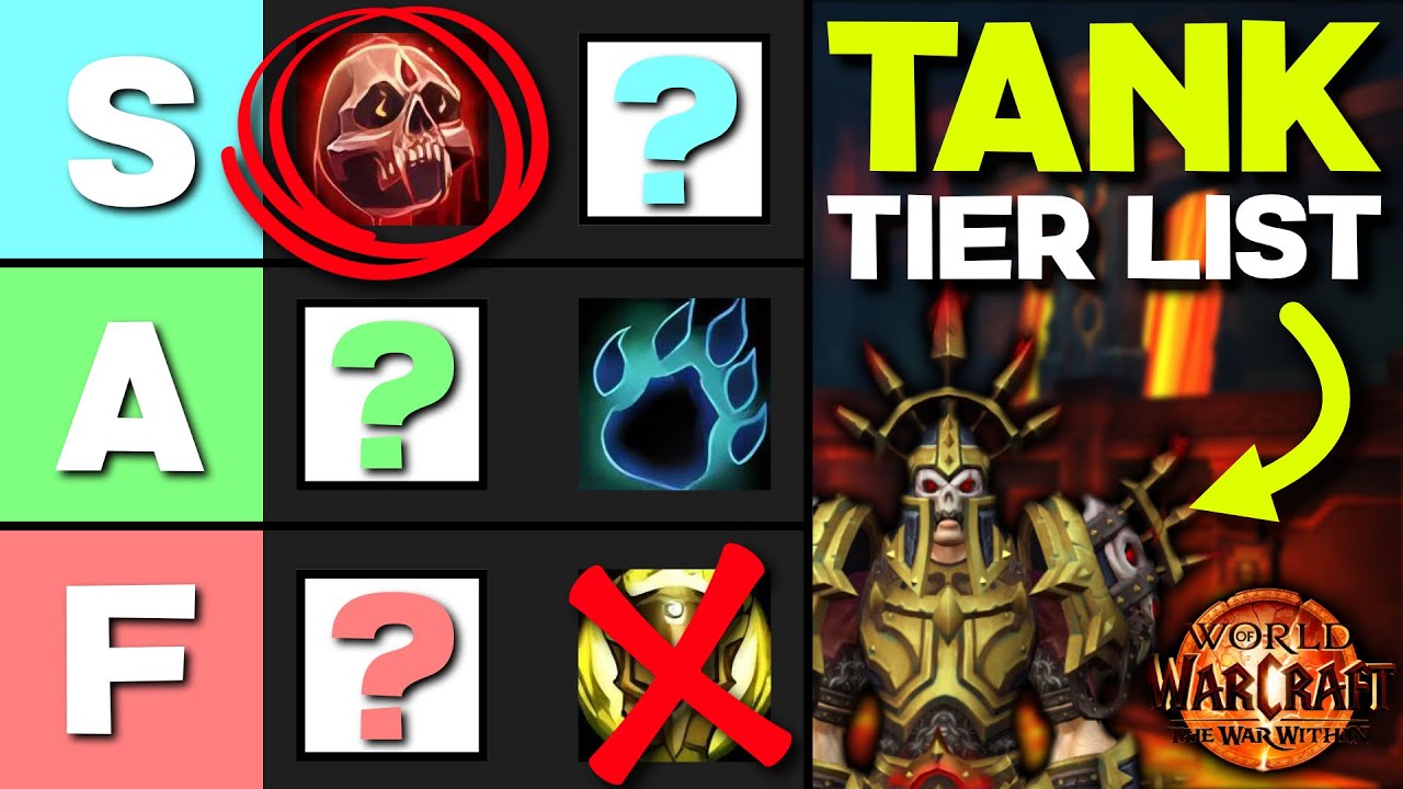 TANK Tier List for Season 1 of The War Within | October 9th CLASS ...