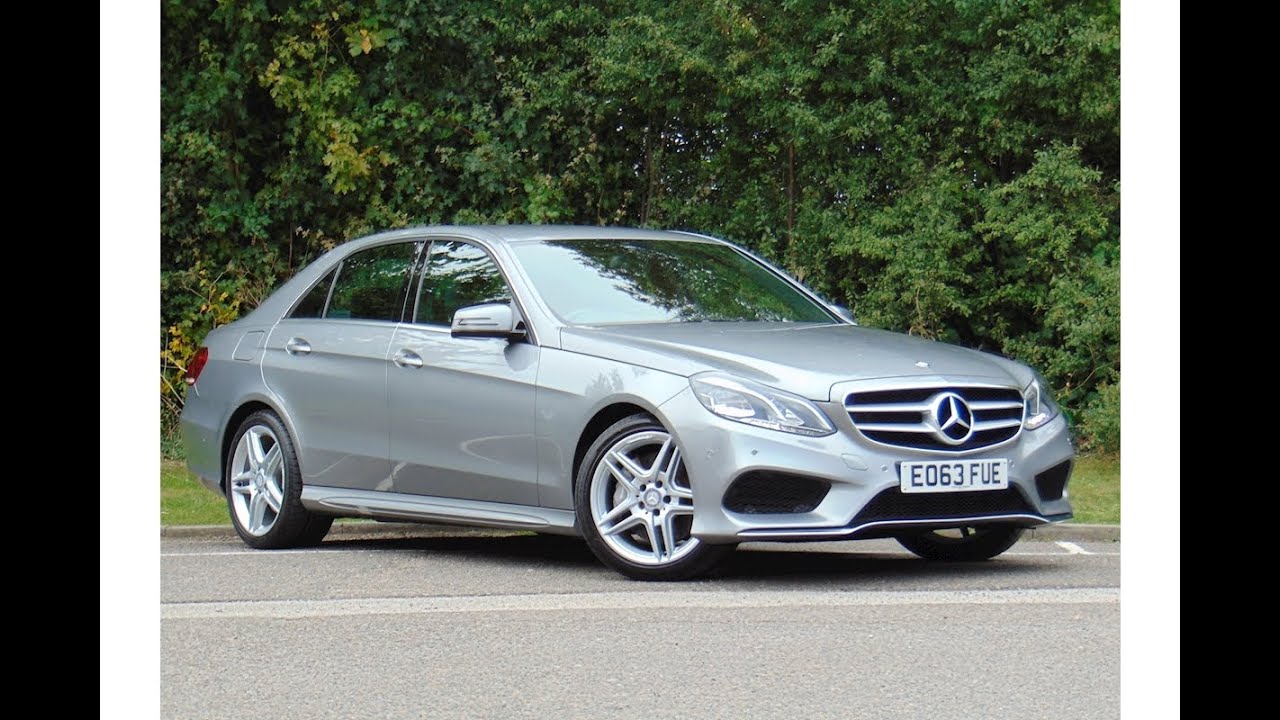 Mercedes E Class E350 Bluetec Amg Sport Urban Car Company - YouTube