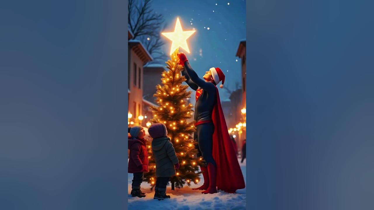 how superheroes celebrate christmas holidays🎄 ️🎅🏽#viralshort # ...