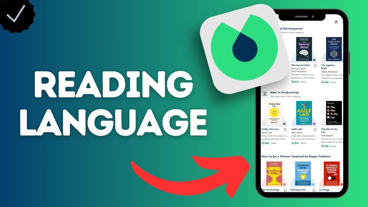 🌍 How to Select Your Reading Language in Blinkist App (choose your ...