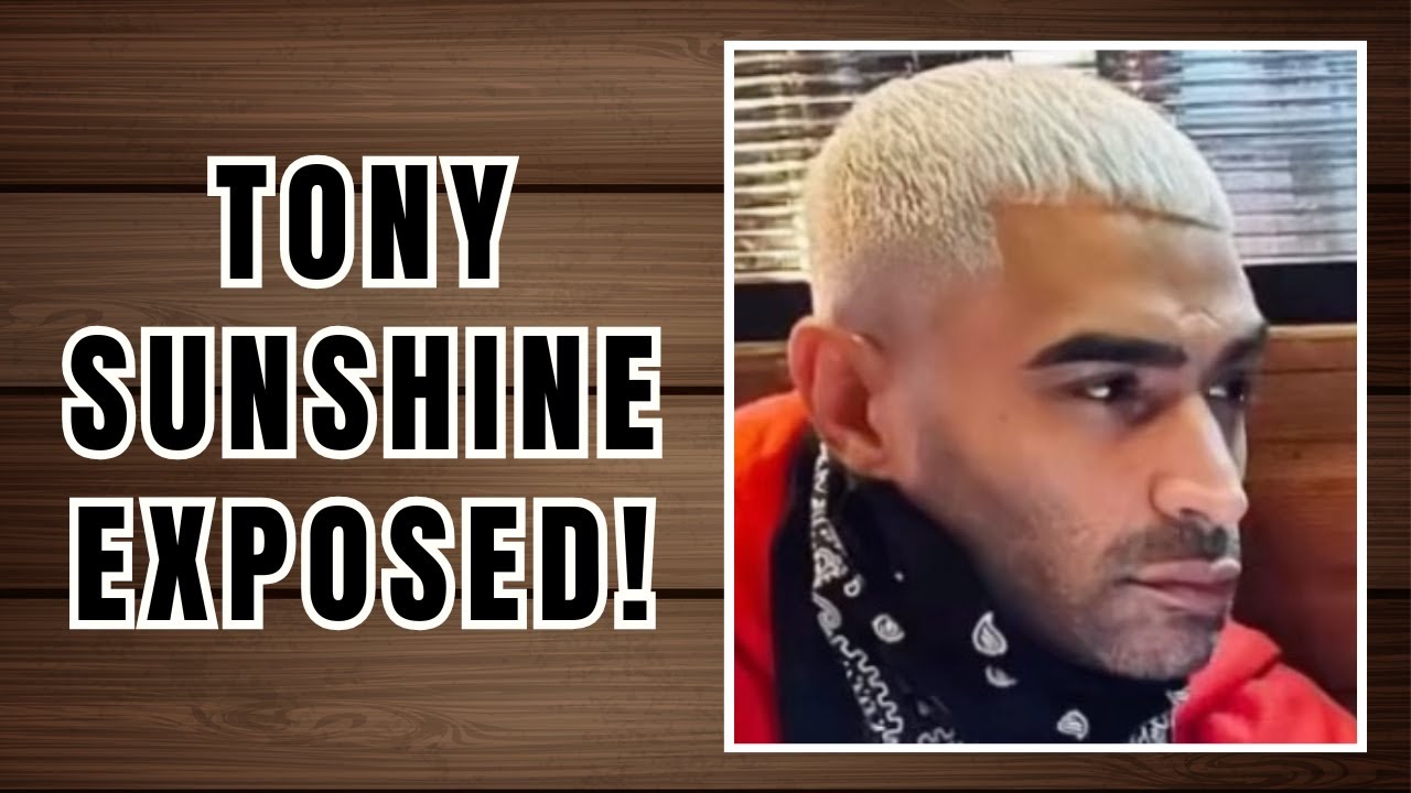 Tony Sunshine EXPOSED! CAUGHT LYING Again! We Got RECEIPTS! - YouTube