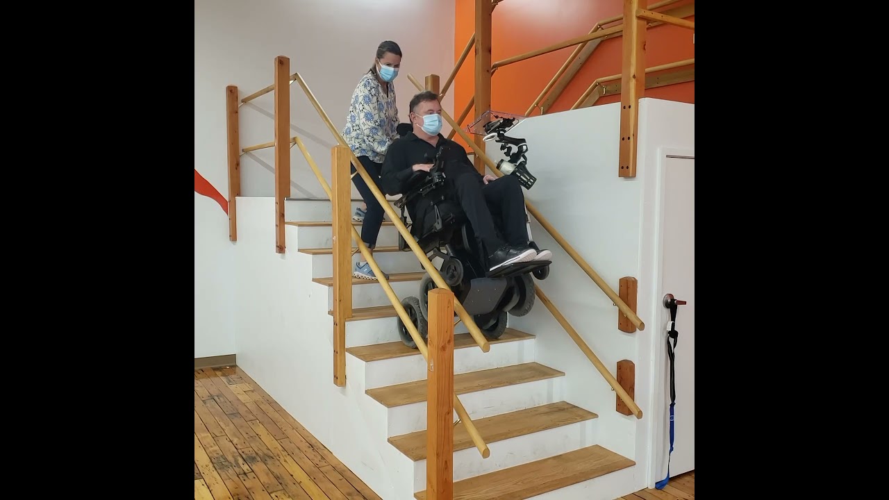 iBOT® PMD Stair Climbing - YouTube