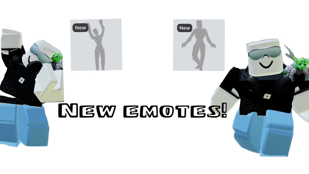 New Roblox emotes! - YouTube