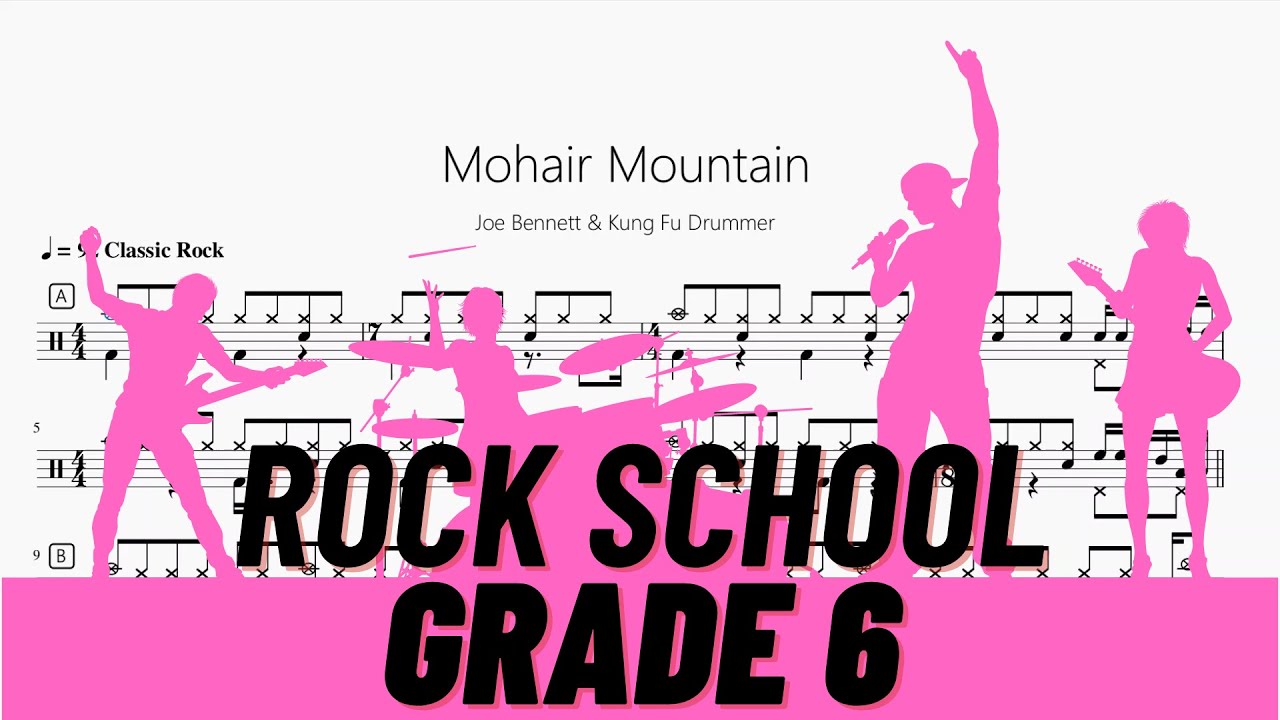 Mohair Mountain【Rock school Drum Lv6】 - YouTube