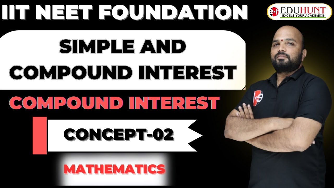 06. SIMPLE AND COMPOND INTEREST | COMPOUND INTEREST | MATHMATICS | 8TH ...