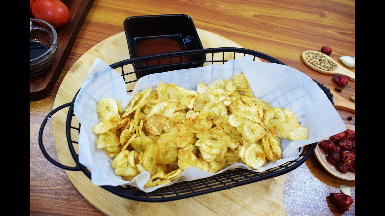 Top Recipe | Crispy Banana Chips | By Lubna's Food Recipes - YouTube