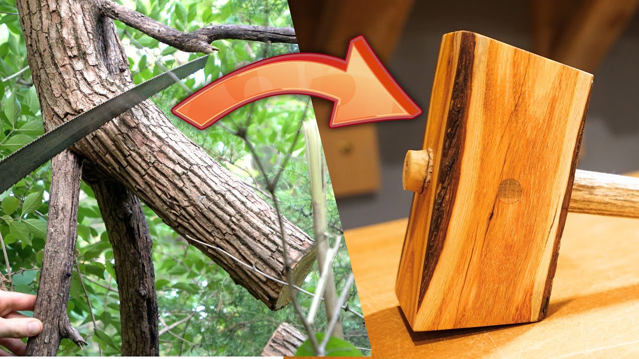 I crafted a mallet worthy of Thor's approval - YouTube