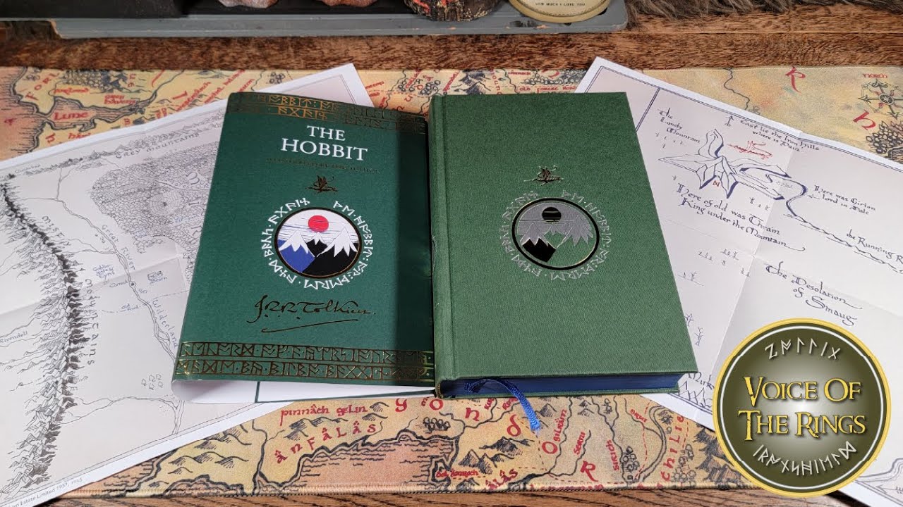 Reviewing The Hobbit Illustrated by the Author (Tolkien Illustrated ...