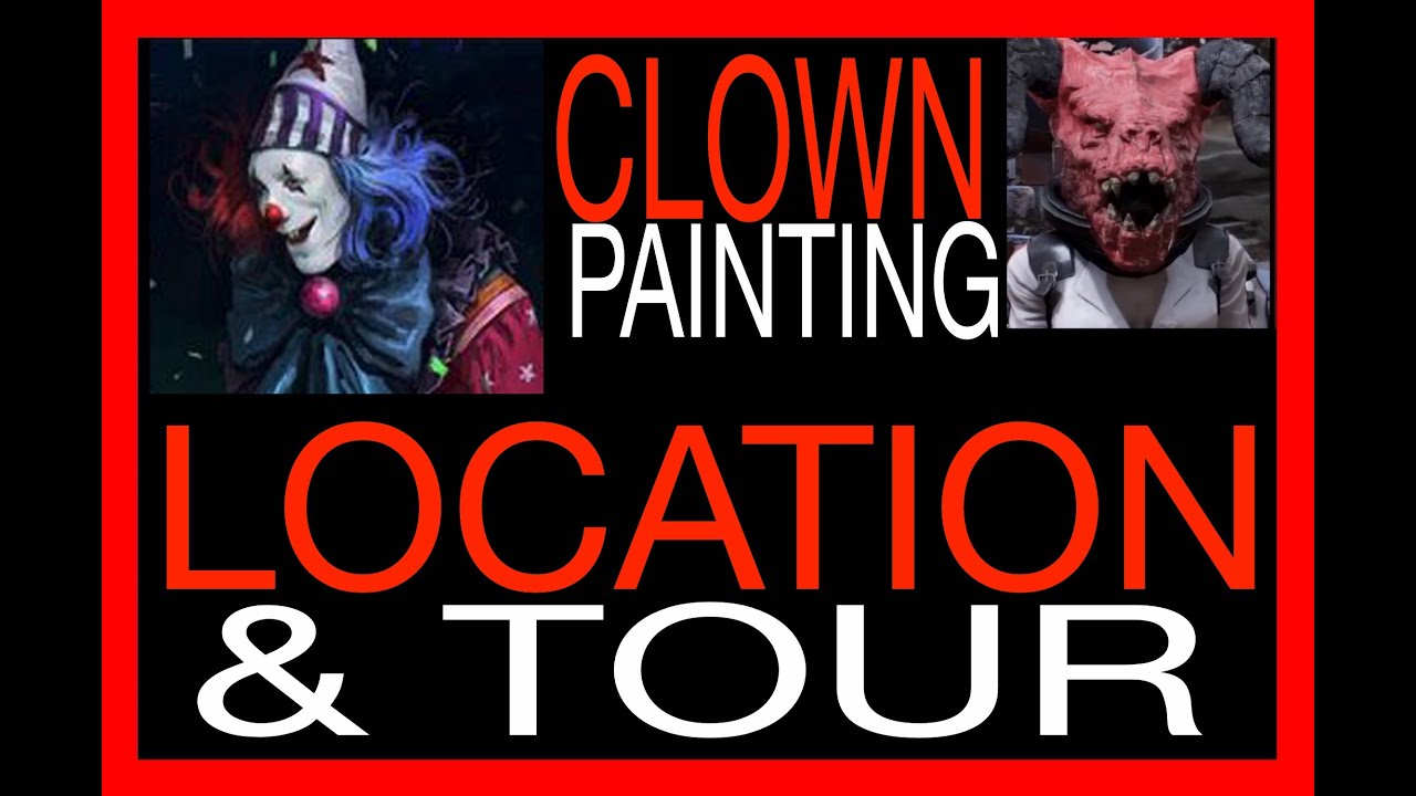 CLOWN PAINTING LOCATION & TOUR C.A.M.P. BUILDS FALLOUT 76 camp builds ...