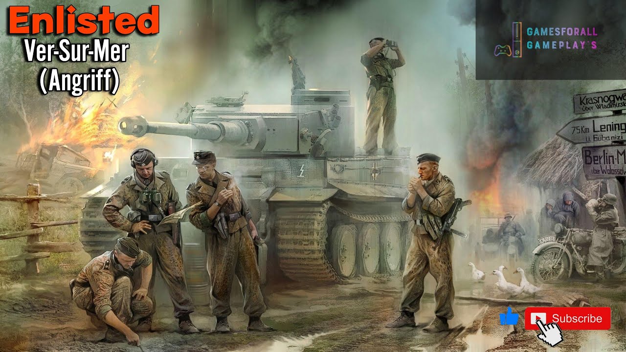 Enlisted Ver-Sur-Mer (Angriff) - YouTube