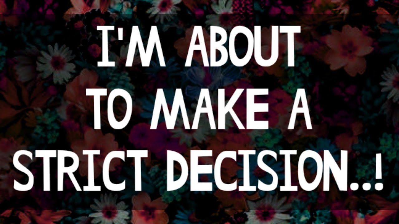 DM TO DF ️ // I'M ABOUTTO MAKE ASTRICT DECISION..!🥰😍💖💌💫 ️ 🫂 - YouTube