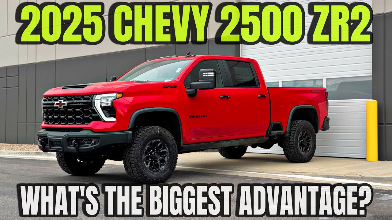 2025 Chevy Silverado 2500 ZR2 AEV: How Does It Ride? - YouTube