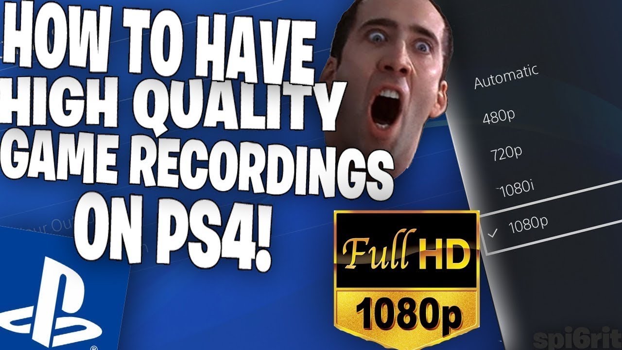 HOW TO GET 4K VIDEO CLIPS ON PLAYSTATION 4 AND PLAYSTATION 5😱! - YouTube