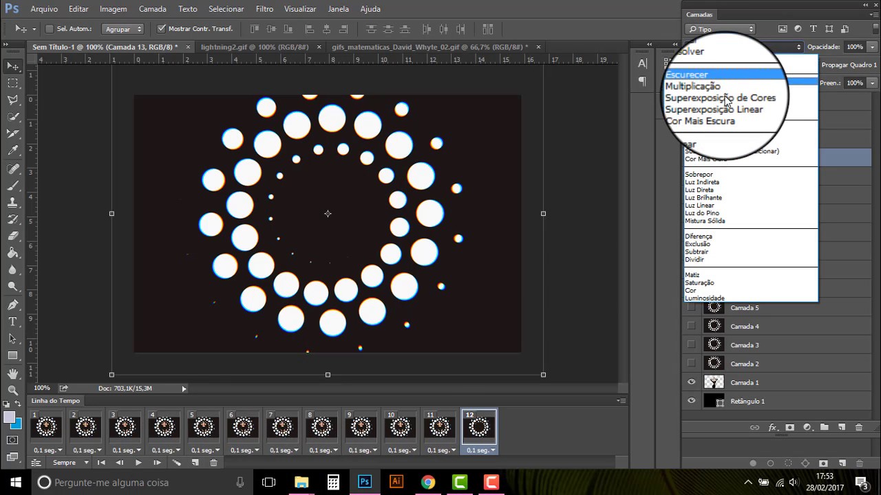 Como colocar gifs de efeitos - YouTube