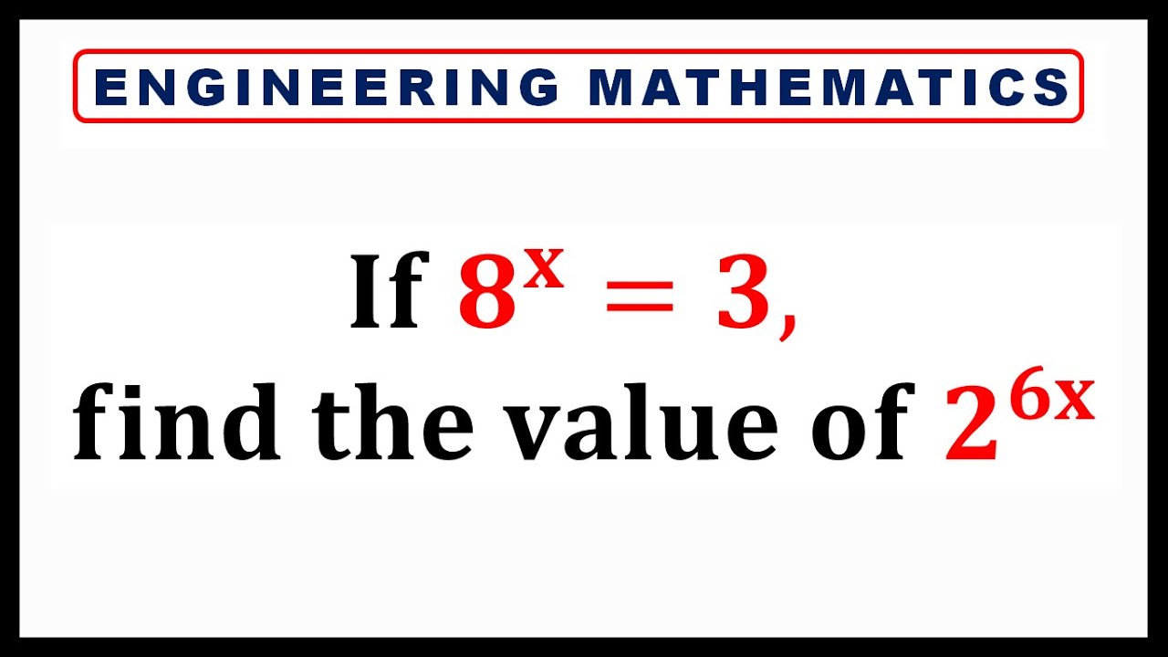 RULES OF EXPONENTS || ENGINEERING MATHEMATICS - YouTube