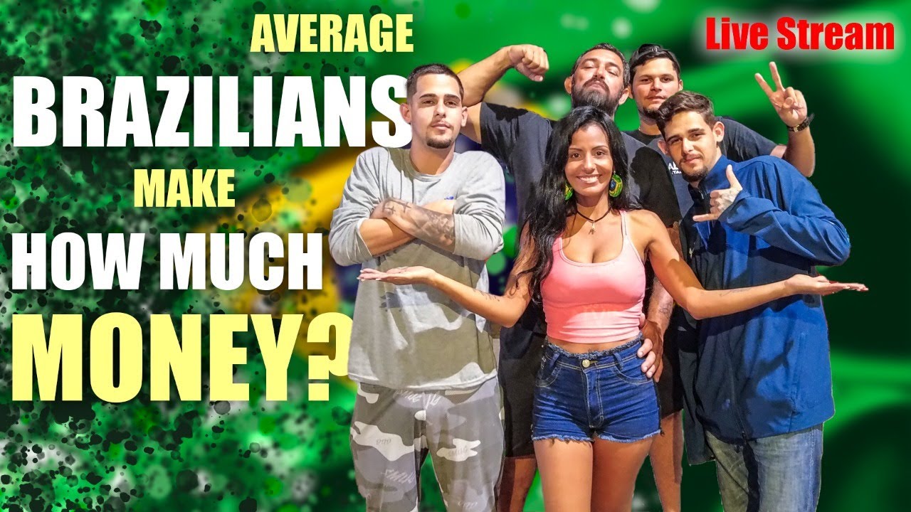 Average income and conditions of local Brazilians - YouTube