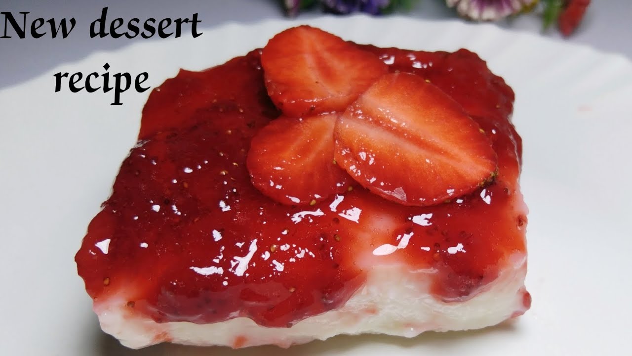 Only 2 ingredients quick & easy dessert recipe l this recipe will make ...