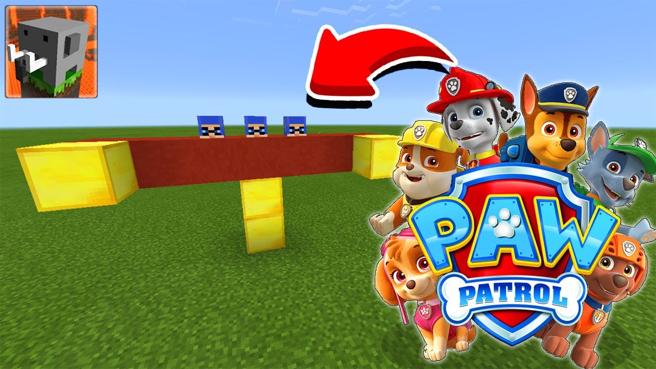 How To Spawn PAW PATROL in CRAFTSMAN - YouTube