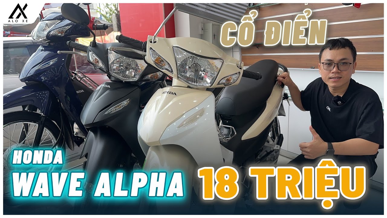 Wave Alpha 110cc 2024 Phiên bản Cổ Điển có đáng mua? Giá xe Wave Alpha ...