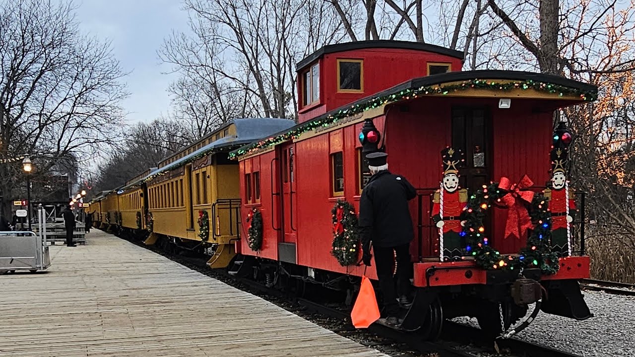 The Huckleberry Railroad: Christmas 2023 - YouTube