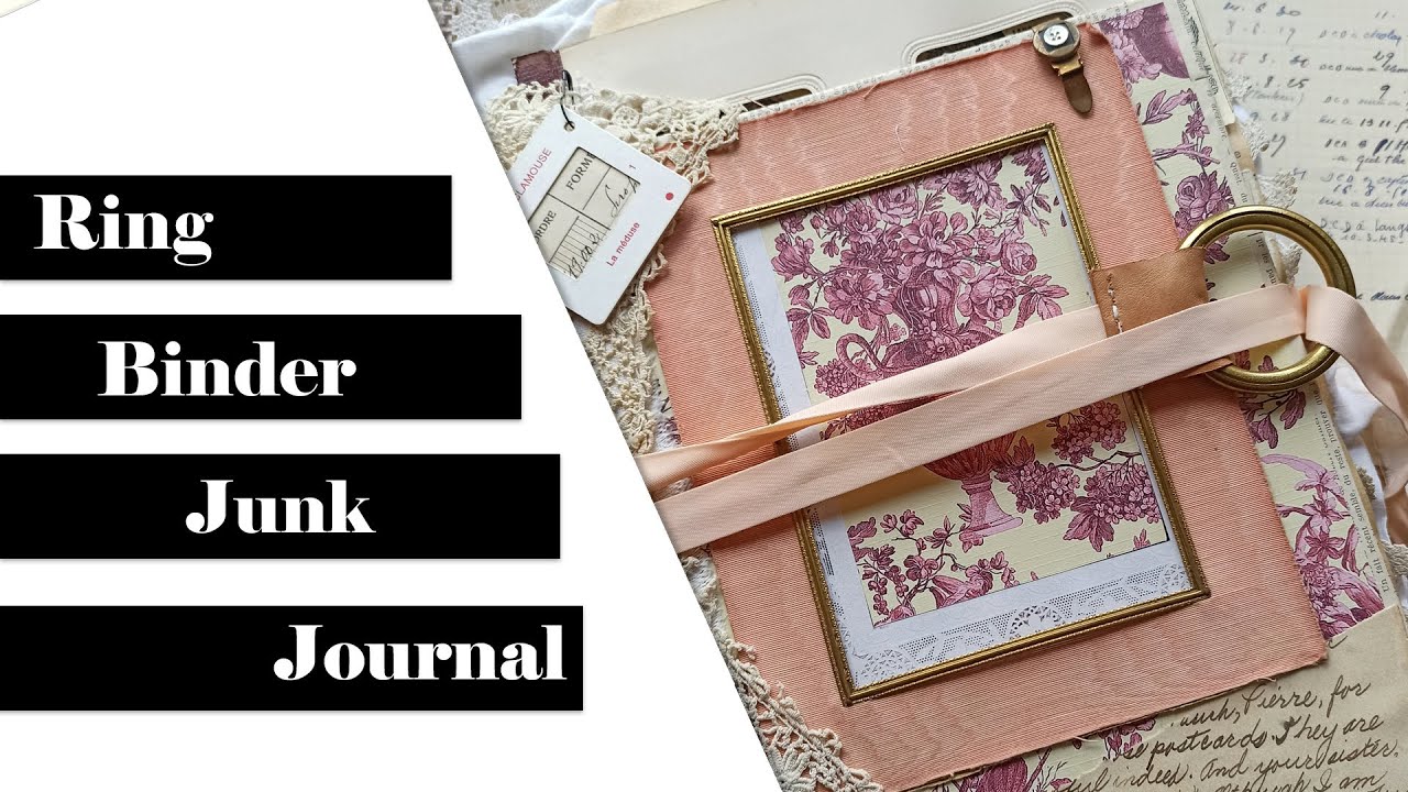 Ring Binder Junk Journal by Sarah Daniel! - YouTube