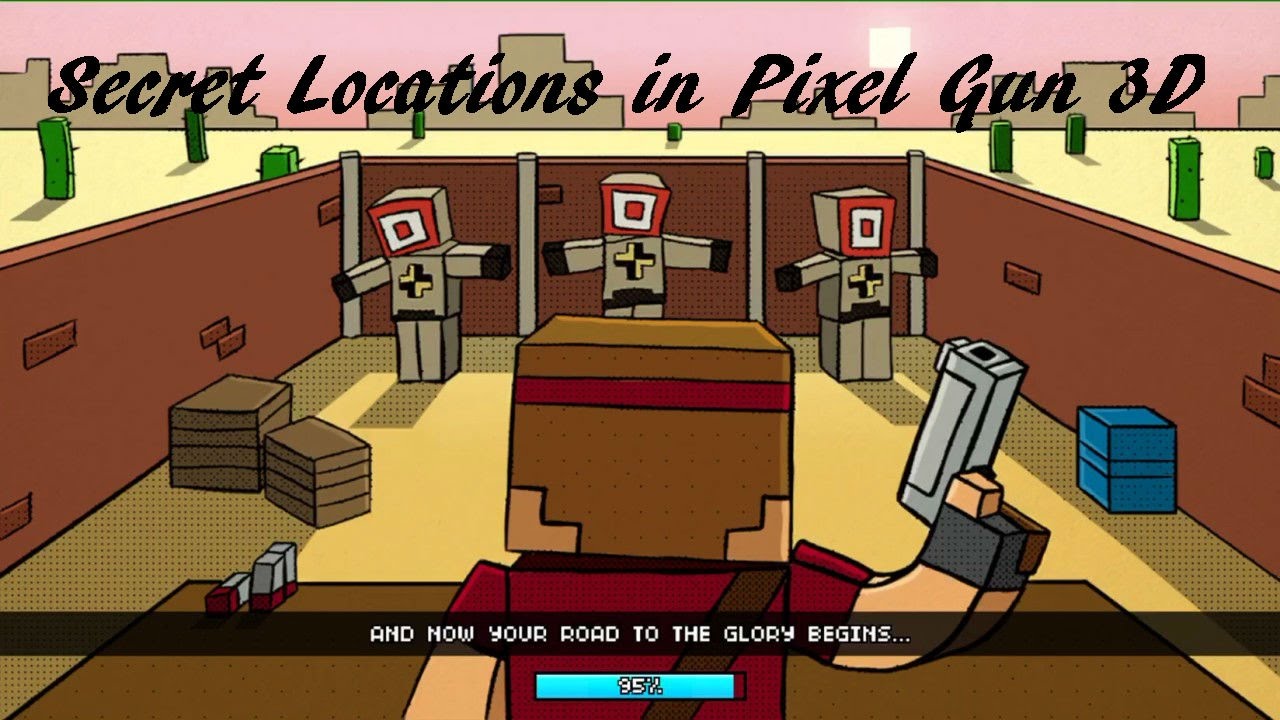 Secret Locations in Pixel Gun 3D - YouTube