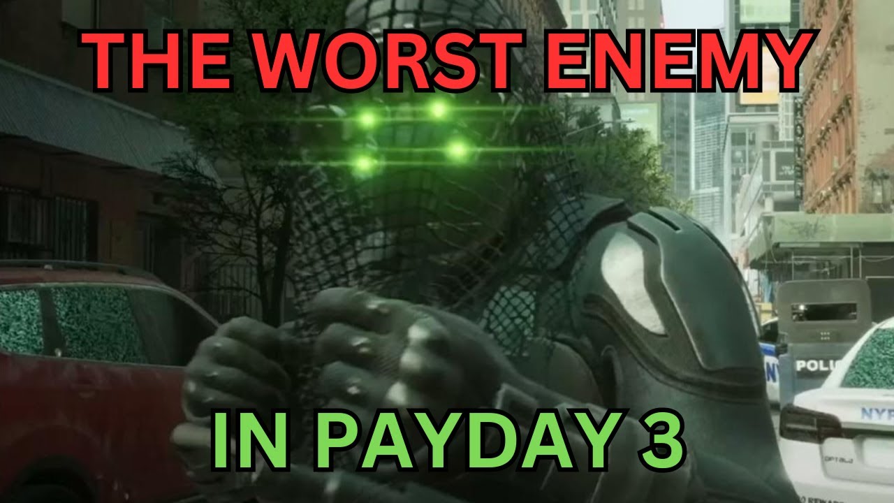 Cloakers are The WORST Enemy In Payday 3 - YouTube