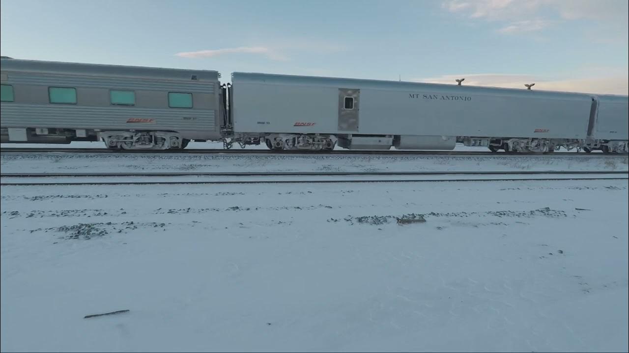 BNSF Officer’s Special Returns from the Super Bowl - YouTube
