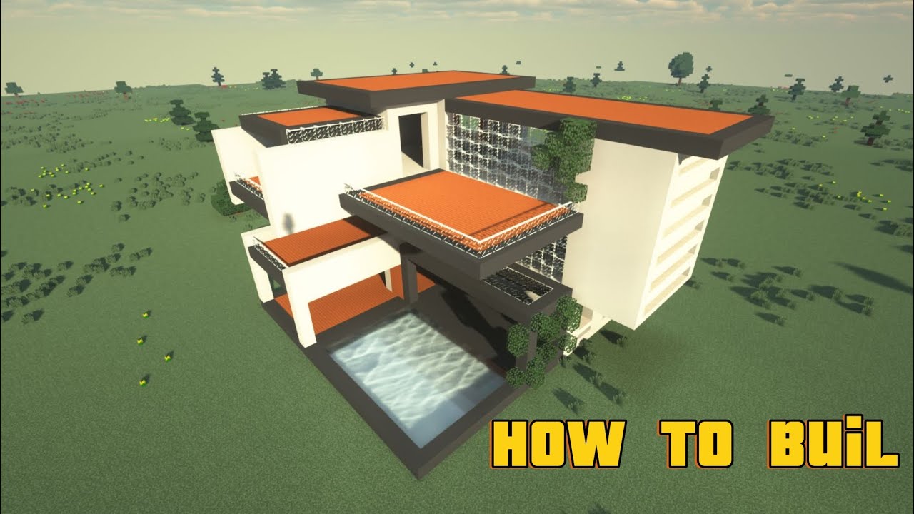 How to Build a Simple Modern Villa | Easy Tutorial - YouTube