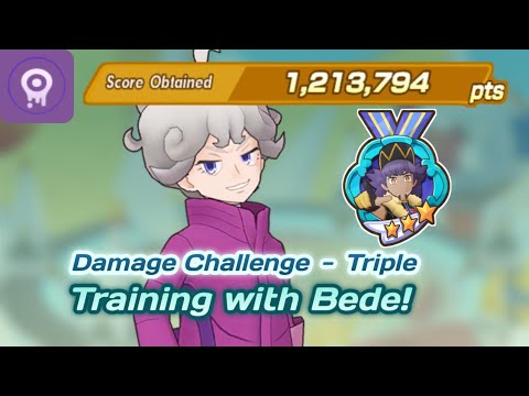 Training with Bede! (1,213,794 points) - Pokémon Masters EX - YouTube