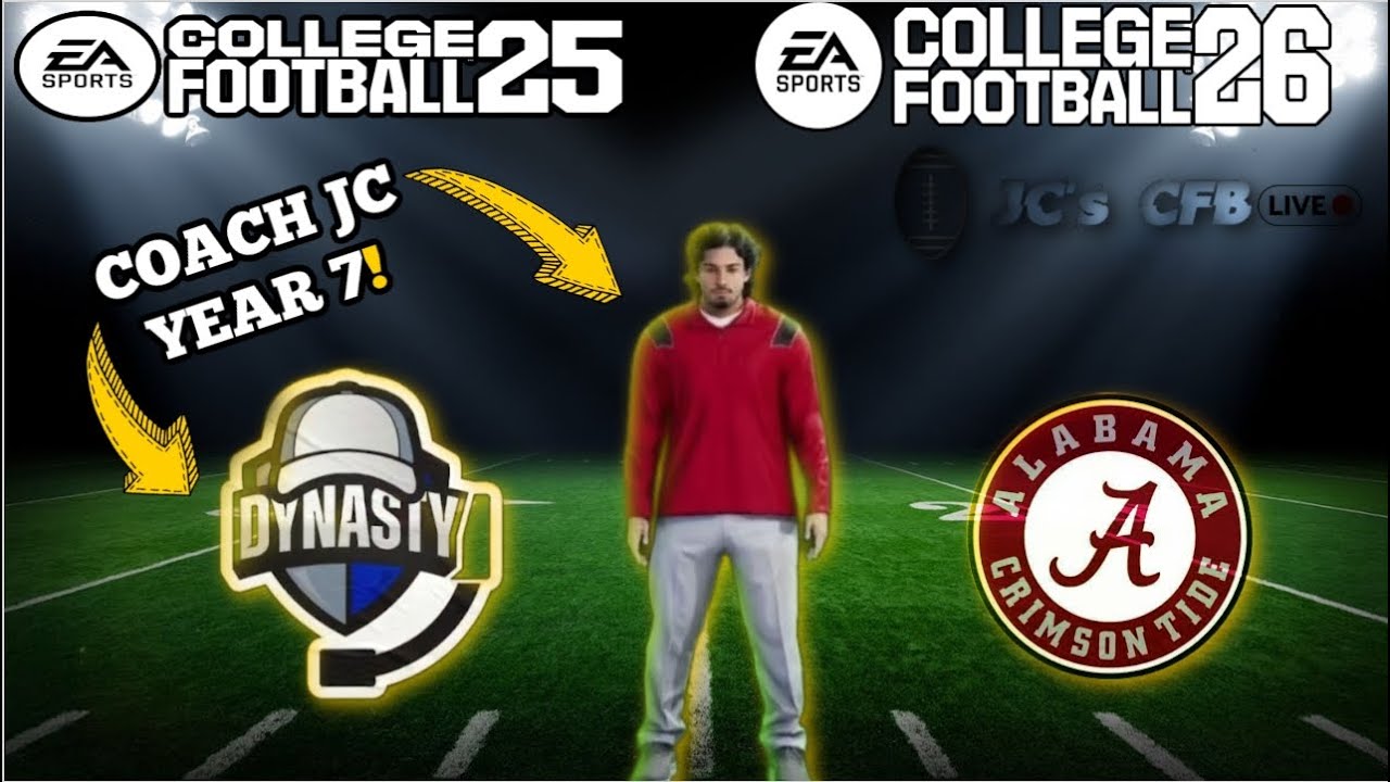 CFB 26 Chat While Playing College Football 25 | Coach JC CFB 25 Dynasty ...