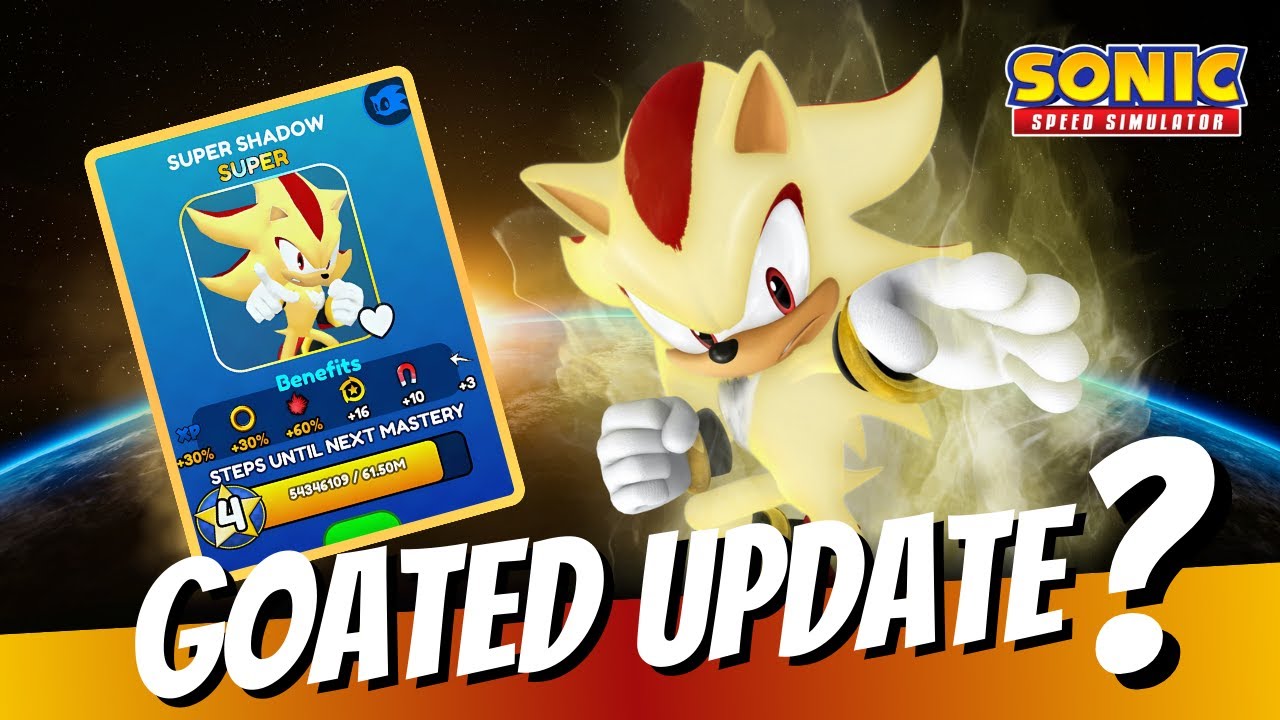 🌟 Everything you NEED to know about the SUPER SHADOW Update | Sonic ...