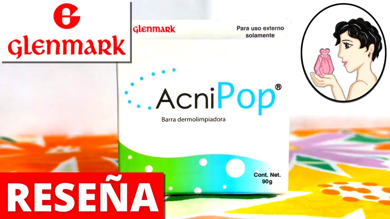 🧼Glenmark ACNIPOP Barra Dermolimpiadora [Piel Grasa & Mixta] El Mejor ...