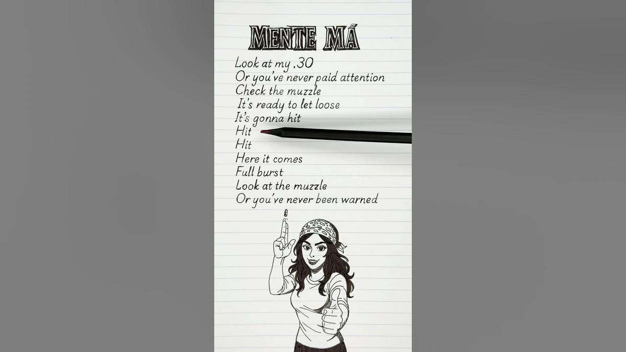 💥🔫 MENTE MÁ – Nakama, MC Staff (Lyrics + English Translation) - YouTube