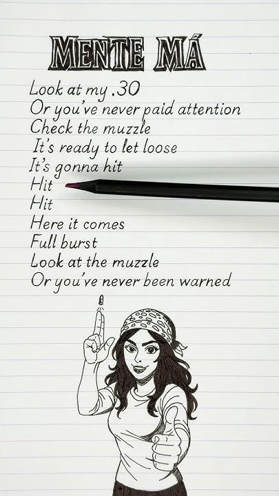 💥🔫 MENTE MÁ – Nakama, MC Staff (Lyrics + English Translation) - YouTube