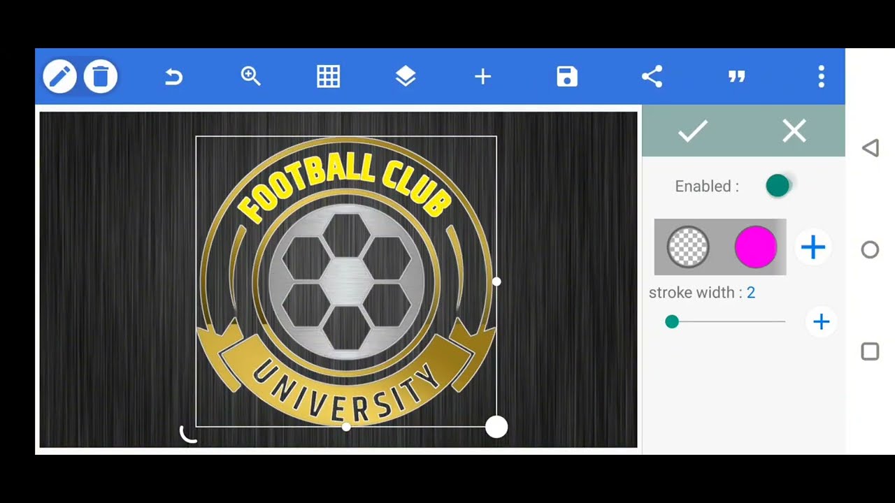 How to make Professional Logo On Mobile || Mobile sy Logo kaise Bnaye ...