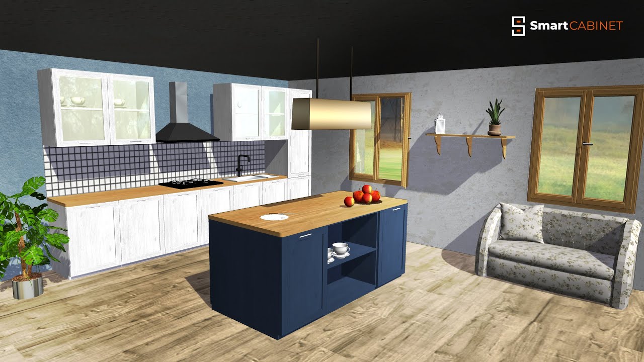 SmartCabinet - How to design a kitchen set - YouTube