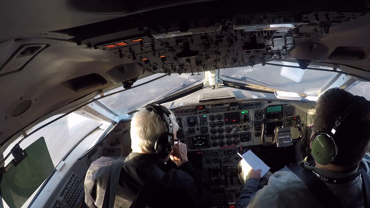 Saab 340 Functional Check Flight Part 2 - YouTube